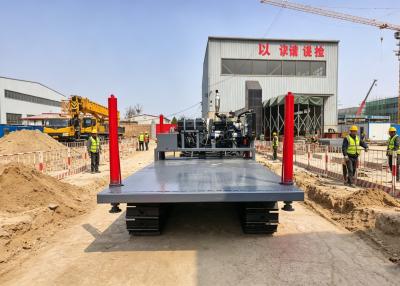 China High Strength Welded Steel Crawler Base Frame Customizable Mounting Shock Resistant Anti Corrosion for sale