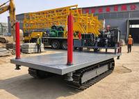 China High Strength Welded Steel Crawler Base Frame Customizable Mounting Shock Resistant Anti Corrosion for sale