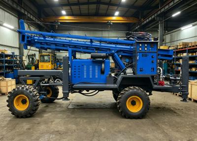 China Multi-purpose 300 Wheel Water Well Drilling Rig With Mud & Air Dual System for sale