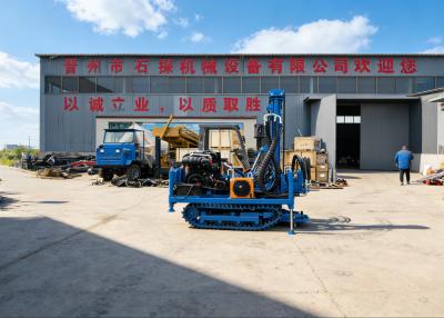 China 150M Small Crawler Water Well Drilling Rig With Large Diameter for sale