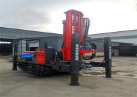 China Pneumatic 55kw 180m Portable Water Well Drilling Equipment for sale