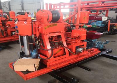 China Rock Sampling 150m Mobile Borehole Drilling Machine for sale