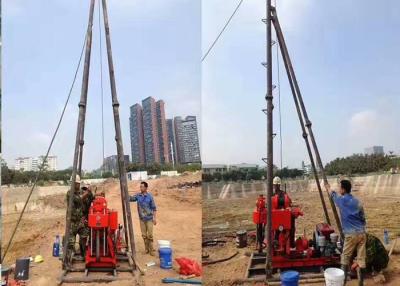 China Geotechnical 350m 500 Kgs Mini Borehole Drilling Machine for sale
