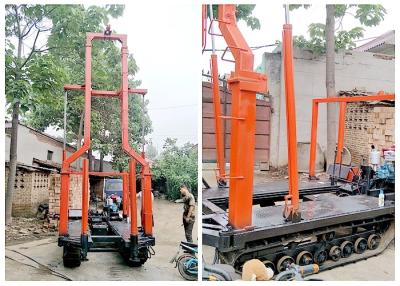China ST-100 130 Meter Hydraulic Borewell Machine for sale