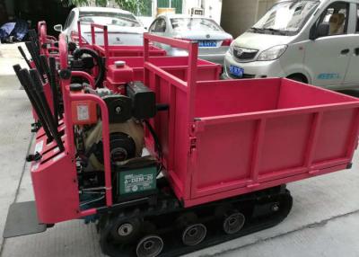 China Mud Roads 4x2 2000kg Electric Tracked Dumper for sale