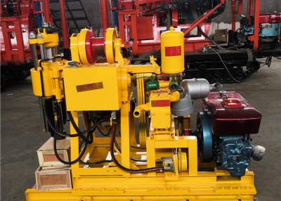 China Portable 150m Core Drill Rig Diesel Engine Exploration Coring for sale