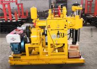 China Diesel SPT 150m Trailer Mounted Water Well Drilling Rigs for sale