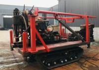 China Lightweight ST-200 200 Meter Crawler Mounted Drilling Rig for sale