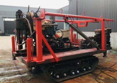 China Lightweight ST-200 200 Meter Crawler Mounted Drilling Rig for sale