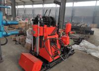 China Diesel Hydraulic Crawler Mounted Core Drilling Rig / Geological Drilling Rig for sale