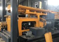 China Yuchai Engine 180 Meters Pneumatic Borewell Machine Rubber Crawler Mounted Large Water for sale