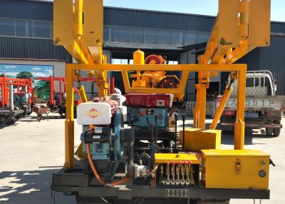 China Core Engineering Exploration Crawler Drill Machine 300mm Hole Diameter for sale