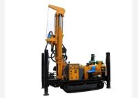 China Steel Crawler Mounted Rotary 260m Portable Drilling Rig For Water Well for sale