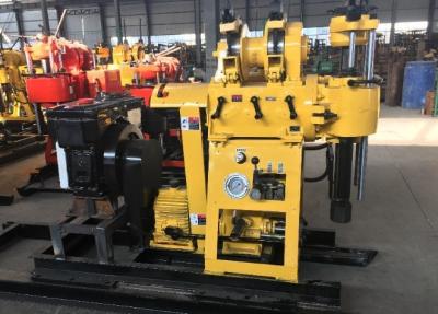 China Lightweight Borehole Machine 200m Drilling Depth 15kn Lifting Force 50mm Drilling Rod for sale