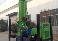 China Steel Rotary Portable Water Well 350m Crawler Mounted Drill Rig Machine for sale