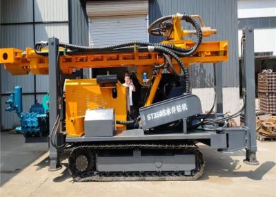 China Large 70rpm Water Well Tophammer Crawler Mounted Drill Rig for sale