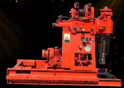 China 15kw Trailer Type 200m Portable Well Drilling Rig for sale
