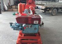 China Borehole Exploration Gk 200m Water Drilling Machine With Diesel Engine For Rocky Layer for sale