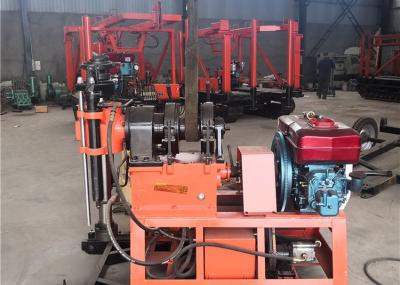 China 200 Meters Rotary Hydraulic Chuck Geological Drilling Rig for sale