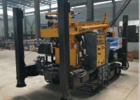 China Crawler 300m Hydraulic Water Well Drilling Rig Machine With Air Compressor Mud Pump for sale