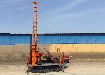 China Crawler Type 180m Borehole Drilling Machine For Soil Testing for sale