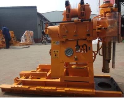 China 150m Depth Bore Hole Hydraulic Rotary Drilling Rig Portable for sale