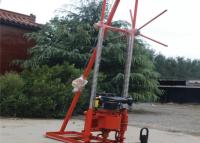 China Small Petrol Hand Machine Portable Geotechnical Soil Sampling Core Drilling Rig for sale