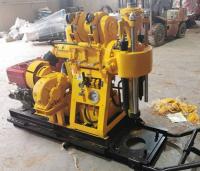 China Easy Movement Portable Hydraulic Borewell Drilling Machine 22hp Diesel Engine Xy-1a for sale