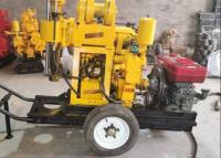 China Spt Testing Hydraulic Borewell Machine Diesel Engine Wheels Mounted Gk 200 for sale