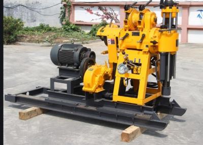 China Red And Yellow  XY-1 Geological Drilling Rig 100m Depth 100mm Hole Diameter 6-9m/h Speed for sale