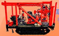 China 295mm Hydraulic Borewell Machine Trailer Mounted Easy Mobile Gk 200 for sale
