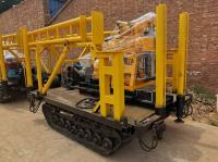 China Easy Move 15kw Crawler Mounted Drill Rig For Soil Testing SPT Drilling for sale