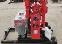 China Small Portable 50m Diamond Core Drilling Rig For Soil Drilling for sale