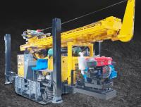 China Large Diameter Crawler Type St 350m Portable Borewell Drilling Machine for sale