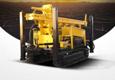 China Hydraulic Core Spt Borehole 350m Crawler Mounted Drill Rig Machine for sale