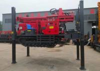 China Diesel Engine Customized 350meters Pneumatic Borewell Machine Water Well Drilling for sale