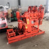 China Red Gk 200m 220v Railway Portable Water Well Drilling Rig Oem Design for sale