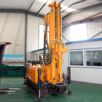China Steel Crawler 350 Meters Water Borehole Drilling Machine Pneumatic for sale