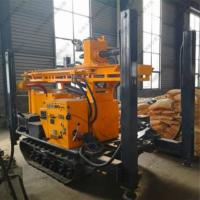 China Steel Crawler 350 Meters Water Borehole Drilling Machine Pneumatic for sale