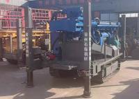 China 140mm Water Well Drilling Rig Crawler Type Pneumatic 400 Meter for sale