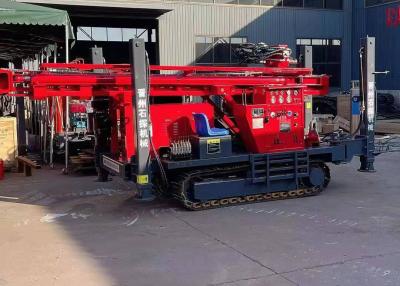 China Diesel High Torque Drill Pneumatic Rig Crawler Mounted 260m for sale