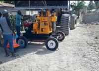 China 150 Meters Shallow Portable Water Well Drilling Rig Machine For Hard Stone for sale