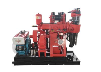 China 22 Horse Power Soil Testing Drilling Rig 300mm Hole Diameters Mobile Hydraulic Borehole for sale