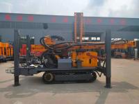 China 92kw 2200rpm Crawler Mounted Drill Rig 350m Depth For Deep Water Borehole for sale