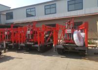 China Portable Trailer Mounted Drilling Rigs Auto Borewell Soil Testing One Hundred Meters for sale