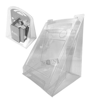 China Large Blister Pack Plastic Clamshell Packaging Clear Insert Trays Folding Boxes for sale