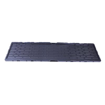 China Customized Vacuum Formed Electronic Product Packaging Tray Disposable Plastic PS Permanent Anti-static LED LCD Light Strip Turnover Tray for sale