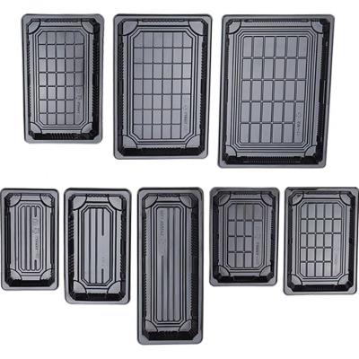 China Wholesale Disposable Sushi Box Japanese Cuisine Anti Fog Packaging Box Sushi Takeout Box for sale