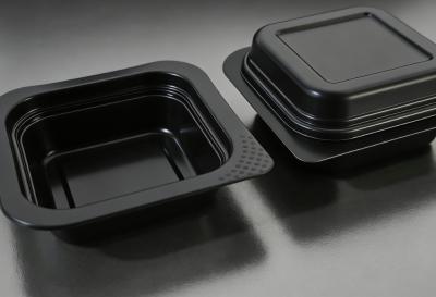 China Customized disposable mini PET square sauce cup for sale