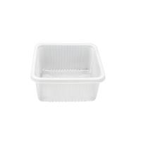 China customized disposable square high transparency PP mooncake pastry tray for sale